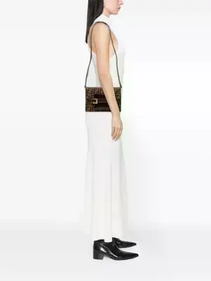 Fendi 20th Century Zucca Canvas Shoulder Bag