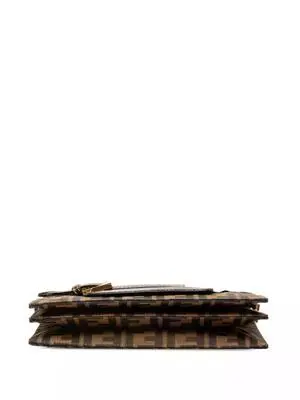 Fendi 20th Century Zucca Canvas Shoulder Bag