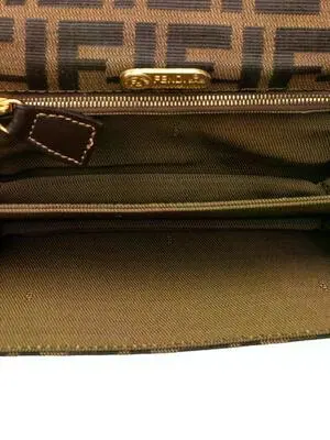 Fendi 20th Century Zucca Canvas Shoulder Bag