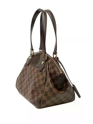 LOUIS VUITTON Damier Ebene Verona Pm Satchel - Brown