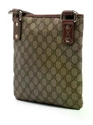 Gucci Gg Supreme Web Crossbody Bag