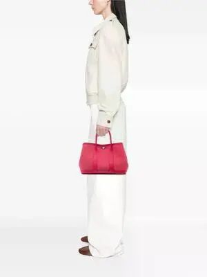 Hermès Toile And Negonda Garden Party 30 Tote Bag