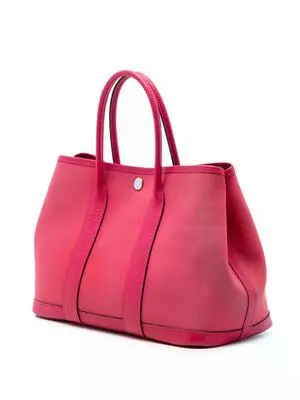 Hermès Toile And Negonda Garden Party 30 Tote Bag