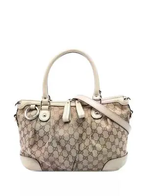 Gucci Sukey Satchel - Neutrals