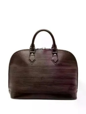 LOUIS VUITTON Epi Alma Pm Handbag - Brown
