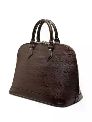 LOUIS VUITTON Epi Alma Pm Handbag - Brown