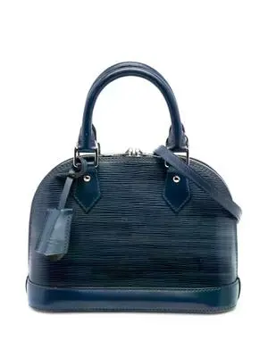 LOUIS VUITTON Epi Alma Bb Satchel - Blue