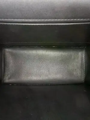 Valentino Garavani Calfskin Logo Flap Satchel - Black