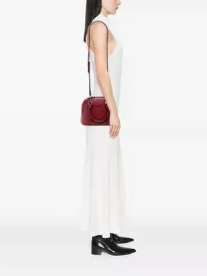 Gucci Microguccissima Dome Satchel - Red