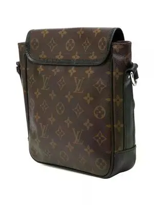 LOUIS VUITTON Monogram Macassar Bass Pm Crossbody Bag