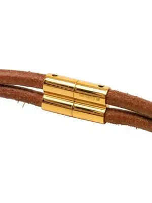 Hermès Leather Knotted Necklace