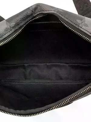 LOUIS VUITTON Monogram Eclipse Stripes Modular Sling Bag - Black
