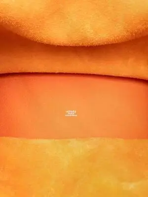 Hermès Clemence Picotin Lock 26 Handbag - Orange
