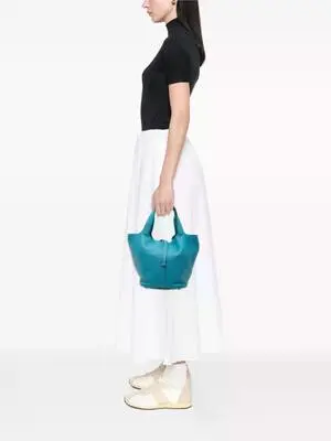 Hermès 2013 Clemence Picotin Lock 26 Handbag - Blue