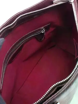 LOUIS VUITTON Monogram Mat Stockton Tote Bag - Red