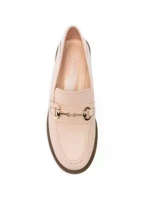 SERGIO MORETTI FIRENZE Powder Horsebit Detail Loafers