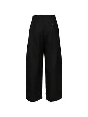 EGONLAB Pleated Wide Leg Tailored Trousers