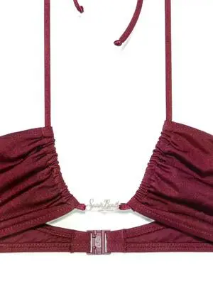 MC2 SAINT BARTH Halterneck Side-tie Bikini