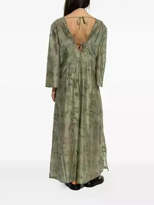 Munthe Boris Embroidered Maxi Dress