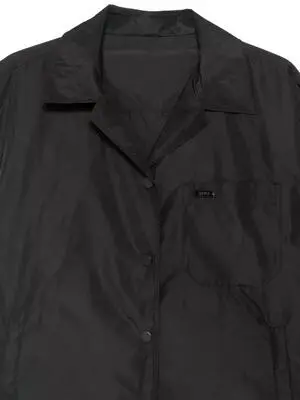 JUUN.J Logo Plaque Short Sleeve Shirt