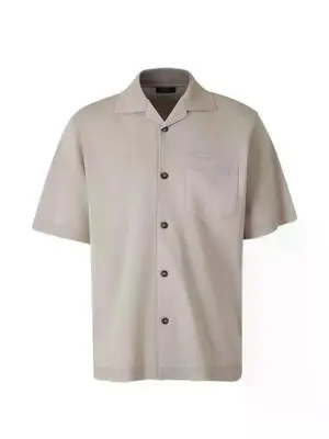 Herno Short-sleeve Camp-collar Shirt