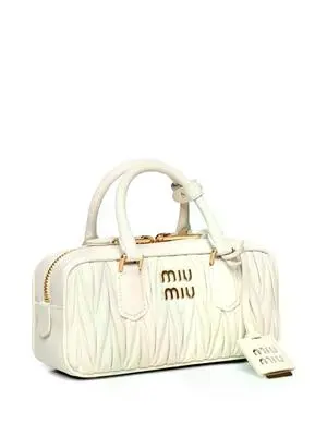 Miu Miu Arcadie Leather Shoulder Bag