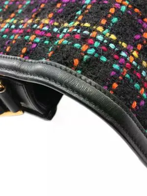 Saint Laurent Solferino Tweed Shoulder Bag