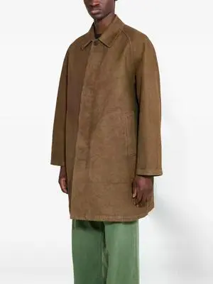 Auralee Garment-dyed Heavy Twill Coat