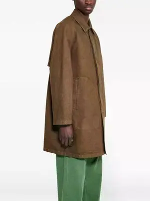 Auralee Garment-dyed Heavy Twill Coat