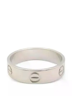 Cartier 18k White Gold Love Ring