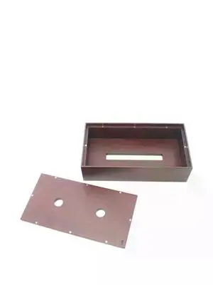Hermès Pm Playard Leather-trim Tissue Case