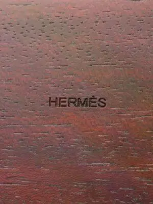 Hermès Pm Playard Leather-trim Tissue Case