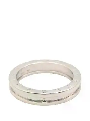 BVLGARI 2010 B.zero1 18k White Gold Ring - Silver