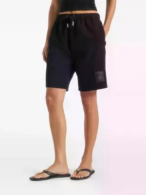 Manière De Voir Logo Patch Drawstring Shorts