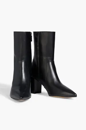 STUART WEITZMAN Renegade 75 Leather Ankle Boots