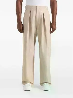 Manière De Voir Maniere De Voir Box Pleat Wide Leg Trousers