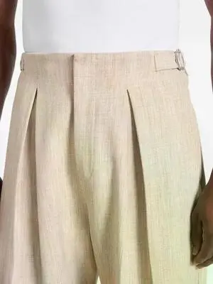 Manière De Voir Maniere De Voir Box Pleat Wide Leg Trousers