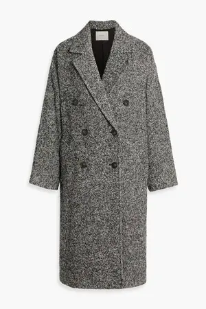 Vince Double-breasted Tweed Coat