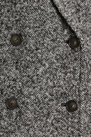 Vince Double-breasted Tweed Coat