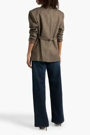 Ronny Kobo Birch Herringbone Tweed Blazer