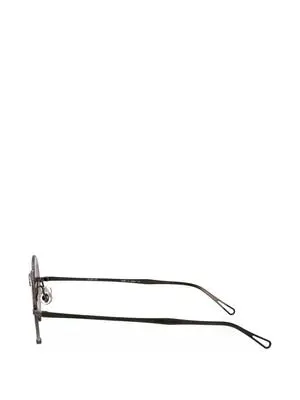 Matsuda Engraved Round-frame Sunglasses