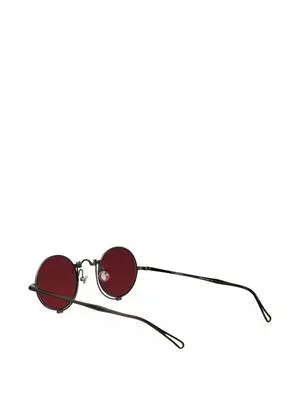 Matsuda Engraved Round-frame Sunglasses