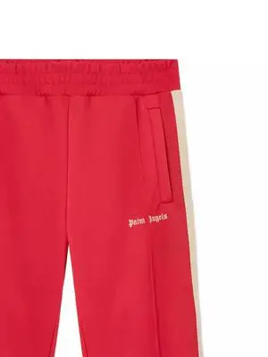 Palm Angels Classic Logo Side-stripe Track Pants - Red