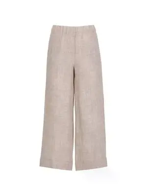 D.exterior Wide-leg Trousers