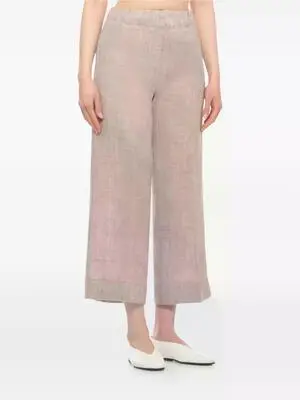 D.exterior Wide-leg Trousers