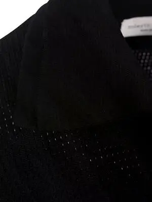 ROBERTO COLLINA Open-knit Short-sleeve T-shirt