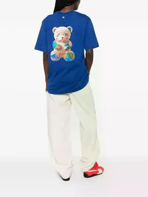 BARROW Bear-print Logo-print T-shirt