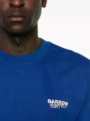 BARROW Bear-print Logo-print T-shirt