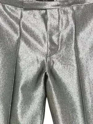 SAPIO Metallic Effect Pressed Crease Trousers