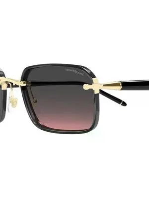 Montblanc Rectangle Frame Sunglasses